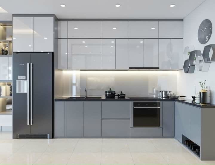 Contemporary Modular Kitchen - Kritika Flooring & Decor